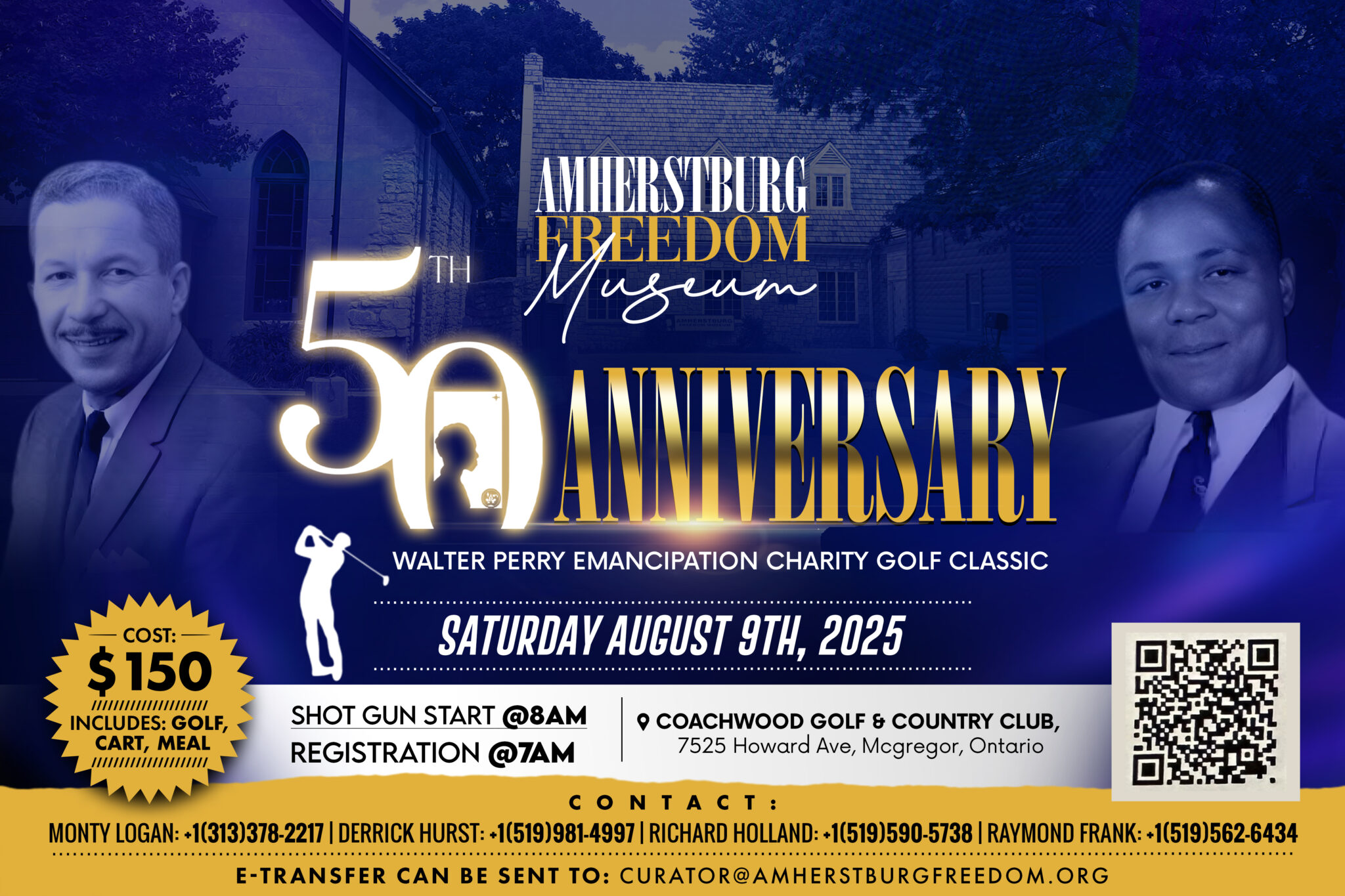 Walter Perry Emancipation Golf Classic 2025 – Amherstburg Freedom Museum